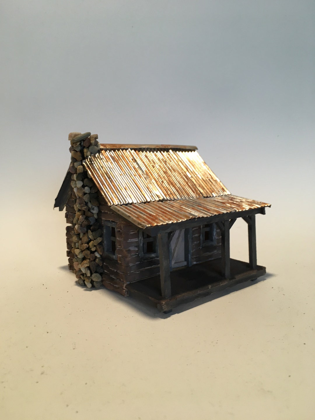 Hand Made Old Rustic Miniature Buildings - Etsy