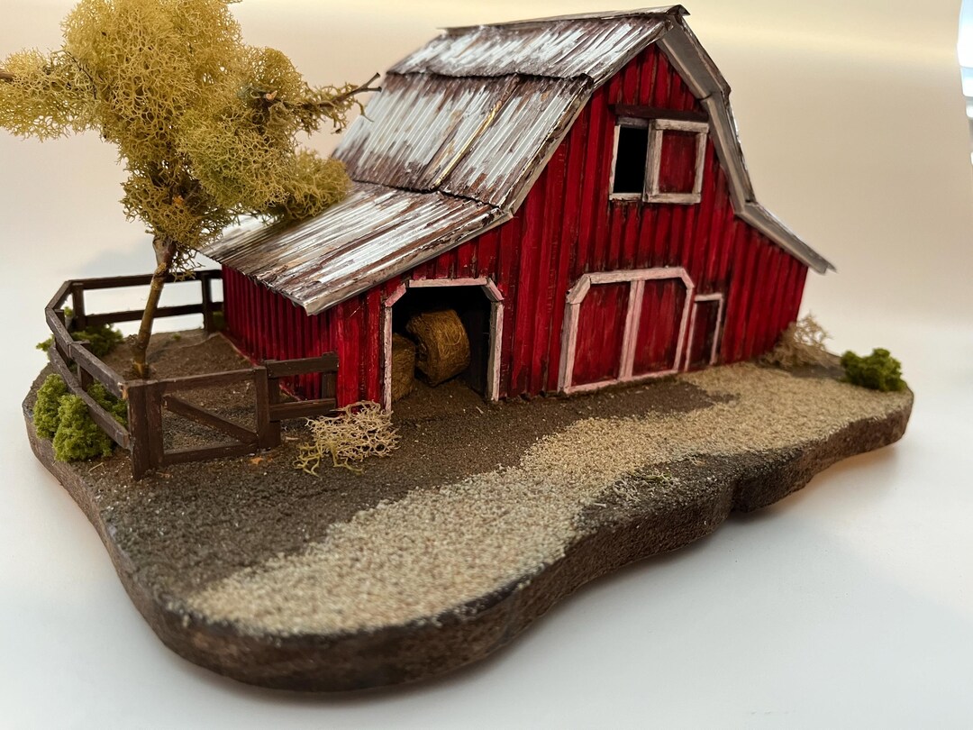 Miniature Wood Buildings/models for Dioramas.. - Etsy