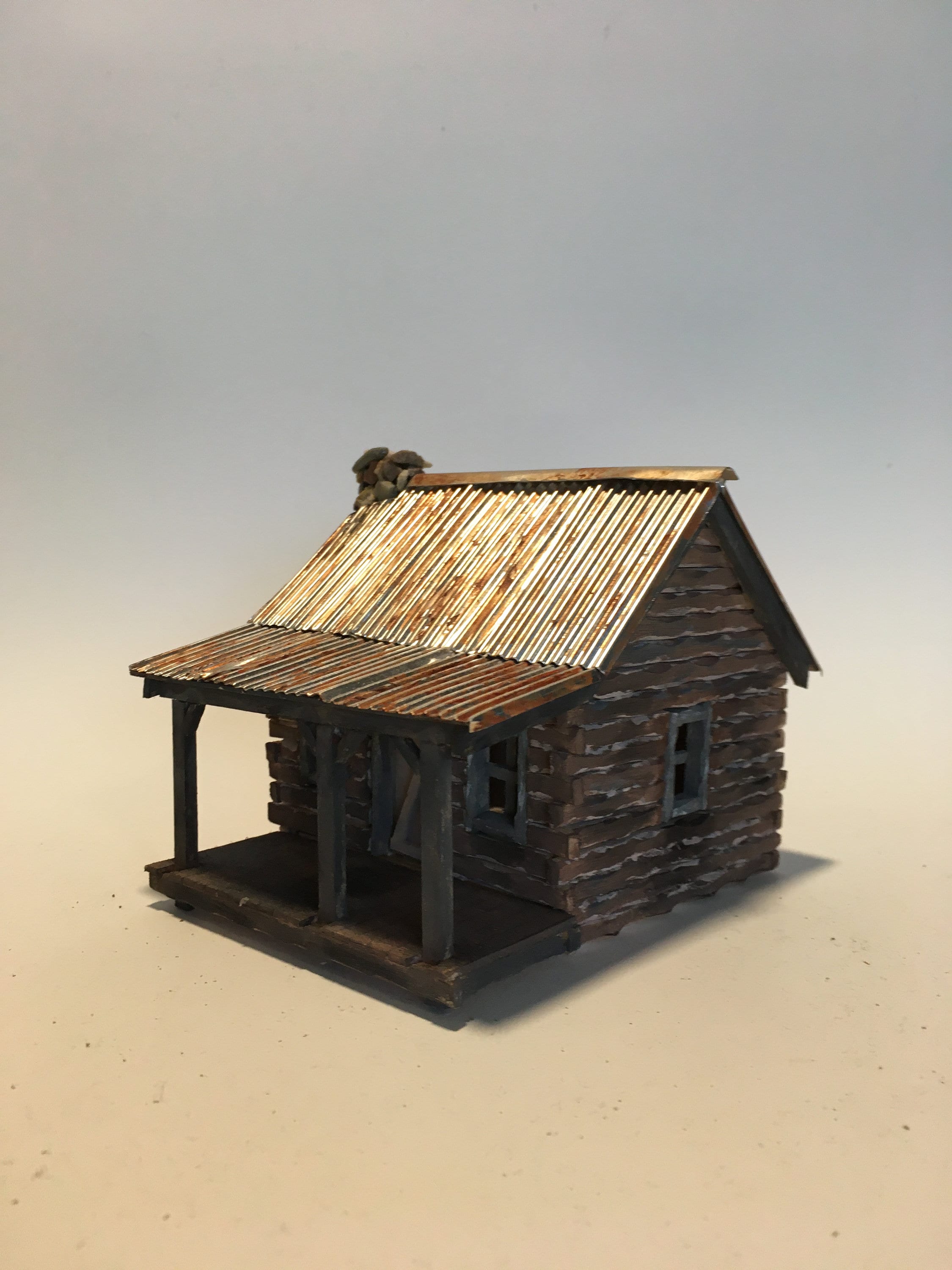 Hand Made Old Rustic Miniature Buildings - Etsy