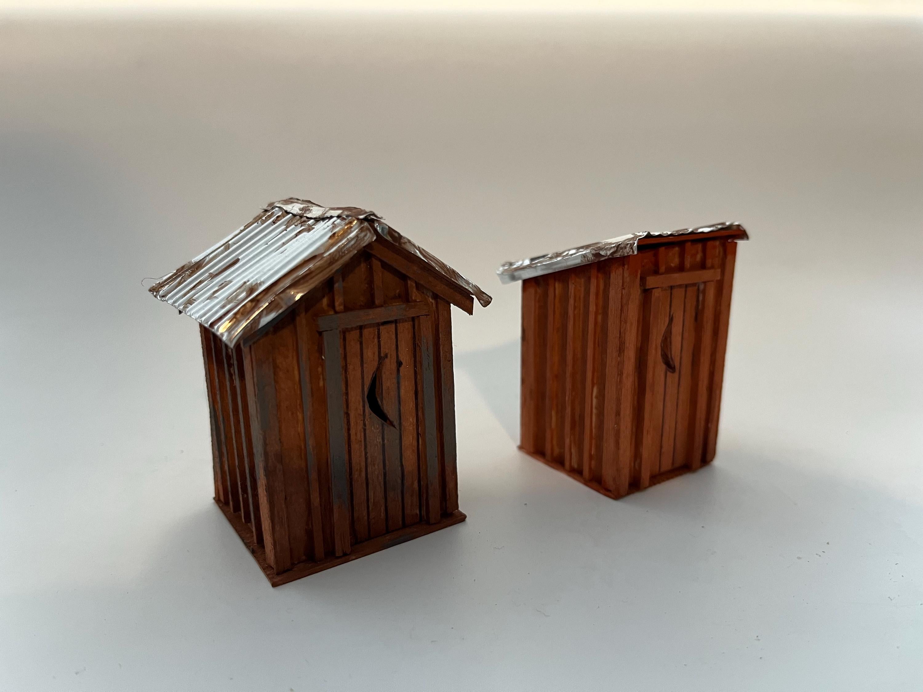 Miniature Wood Buildings/models for Dioramas...old Rustic Buildings - Etsy