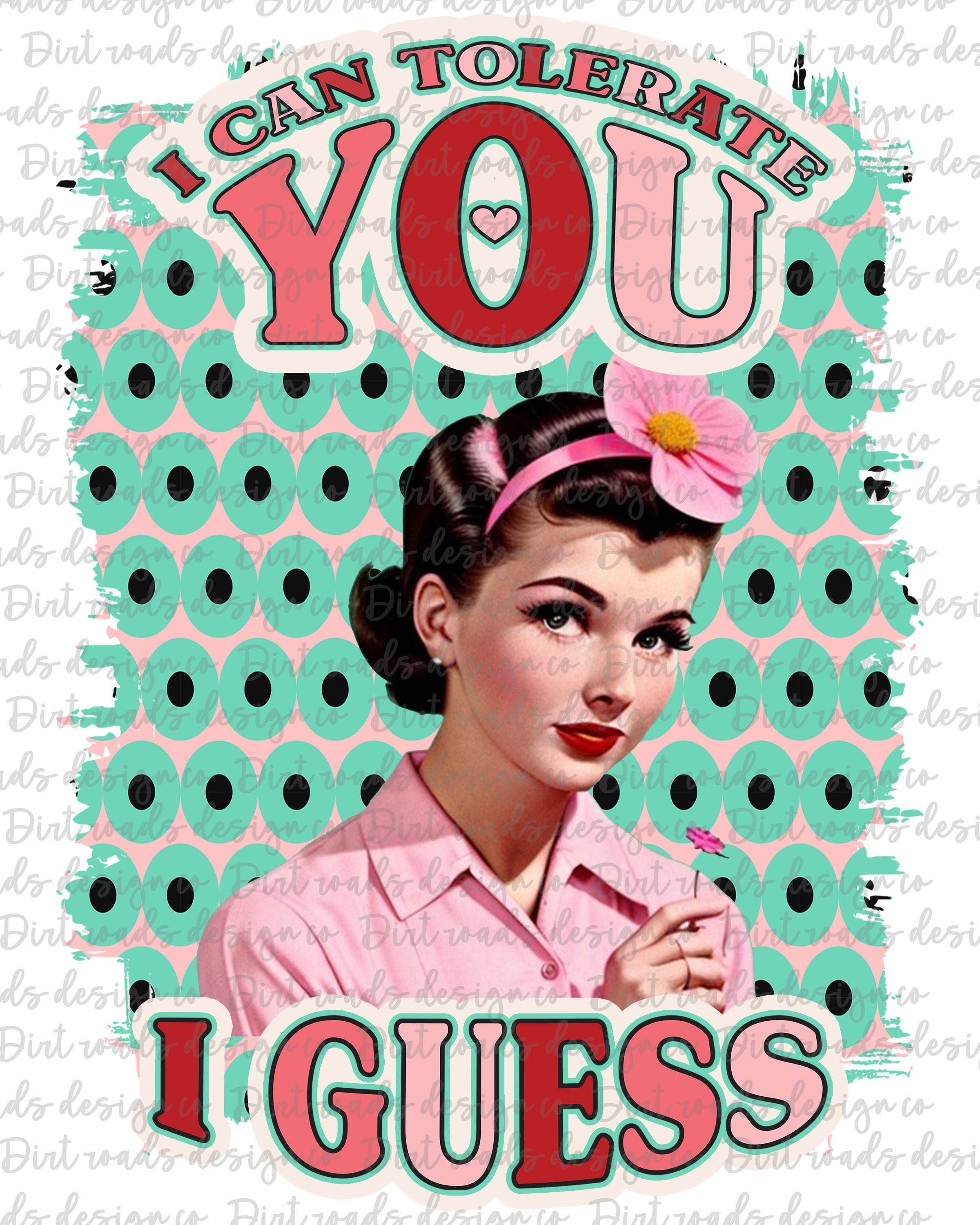 Retro Woman, Sarcastic Housewife, I Can Tolerate You I Guess, Sarcastic ...