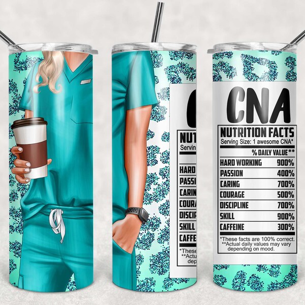 Cna Nutrition Facts Png - Etsy