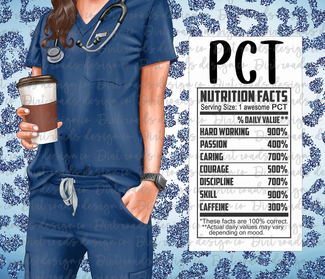 Nurse Nutrition Facts, 20 Oz Skinny Tumbler Sublimation, PCT ...