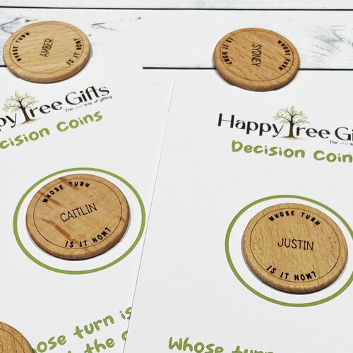 Personalized Decision Coin Anniversary Gift Decision Flip - Etsy