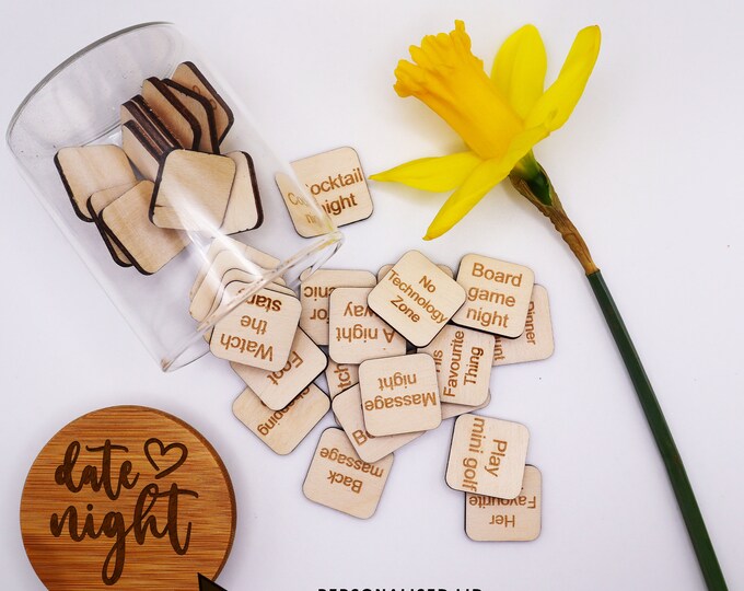 Date Night Personalised Sticker Label for Candle/coffee - Etsy