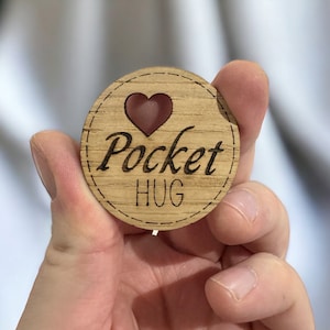 Pocket Hug, Token Gift, Just for You, You've Got This, Sending Hugs ...