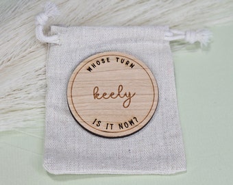 Personalized Token | Decision Coin Novelty Gift | Baby Shower Gift ...