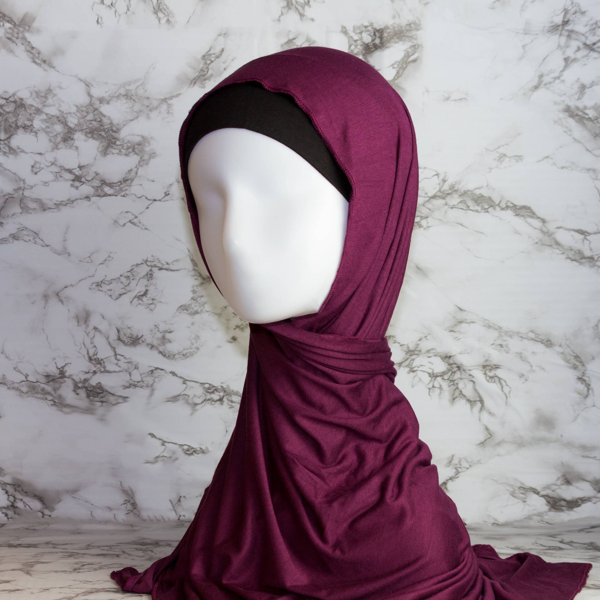 Hijab Easy Jersey Cotton Hijab Head Wrap Head Scarf for Women - Etsy