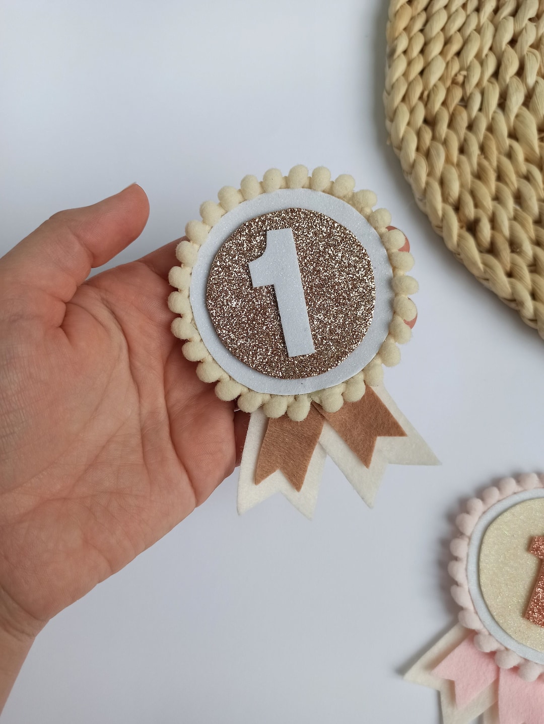 Felt Birthday Badge, Custom Birthday Girl Reusable Badge, Birthday Pin ...