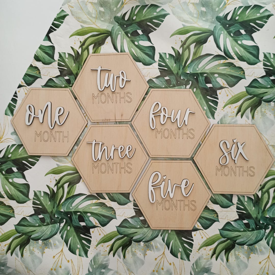 Milestone Numbers, Baby Monthly Milestone, Countdown Numbers, Baby ...