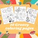 Printable Groovy Coloring Pages for Kids - Etsy