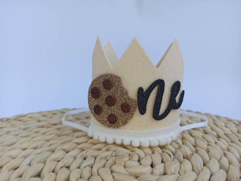 Milk & Cookies Birthday Crown, Milk and Cookies Party Crown, Chocolate ...