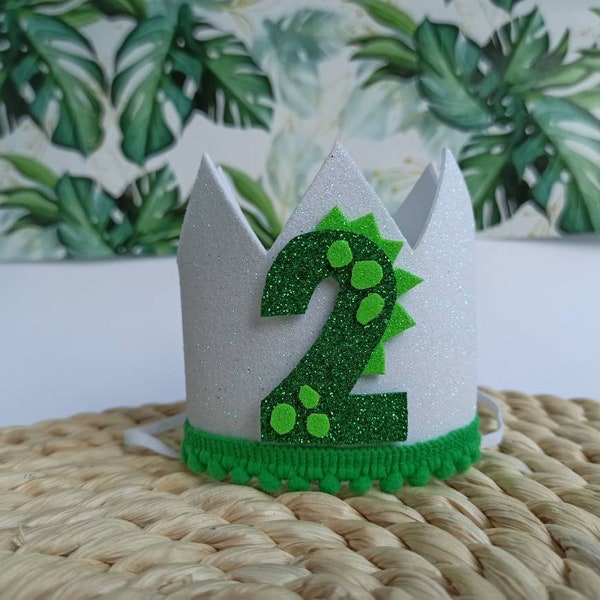 Dinosaur Crown - Etsy