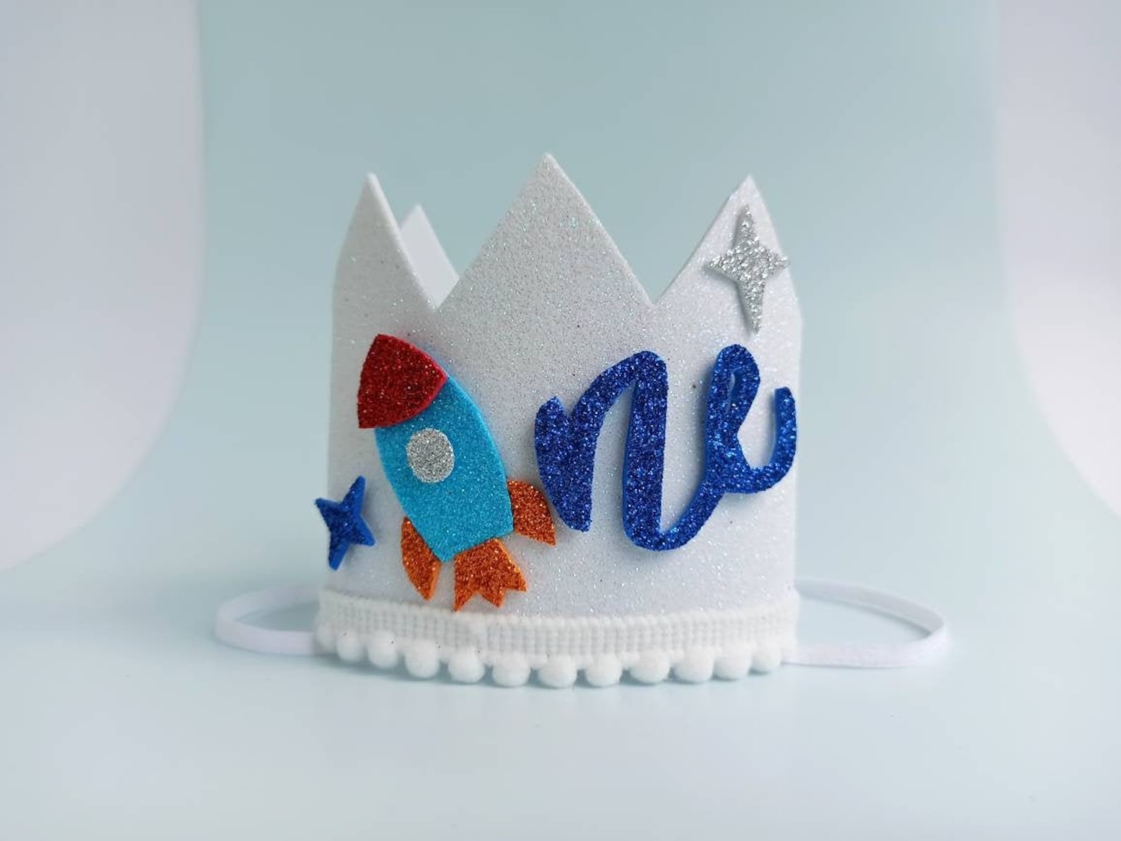 Space 1st Birthday Crown, Outer Space Birthday Hat - Etsy