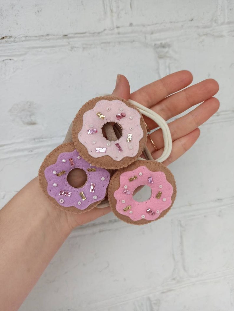 Donut Headband for Girls, Donut Birthday Crown, Baby Donut Photo Props ...