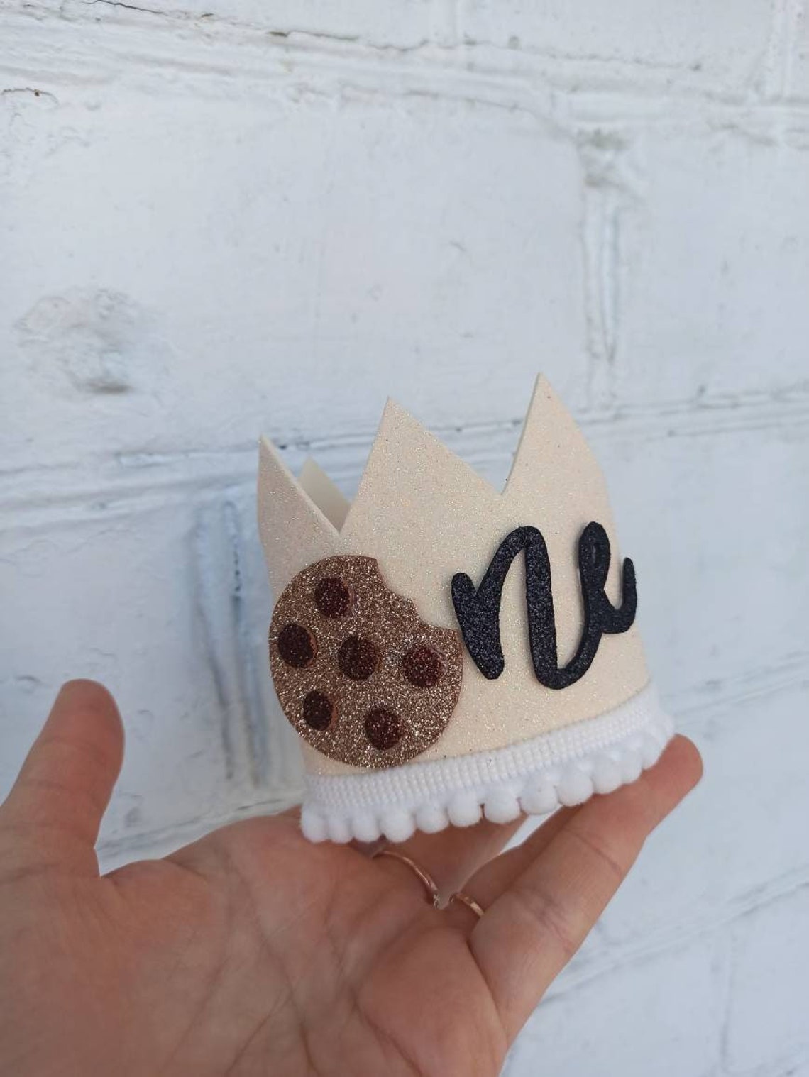 Milk & Cookies Birthday Crown, Milk and Cookies Party Crown, Chocolate ...