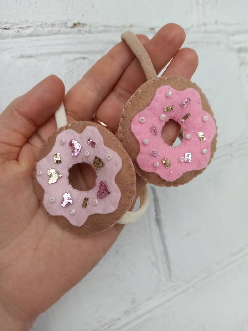 Donut Headband for Girls Donut Birthday Crown Baby Donut - Etsy