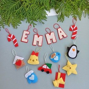 Felt Advent Calendar Tree Advent Calendar Kids Christmas - Etsy