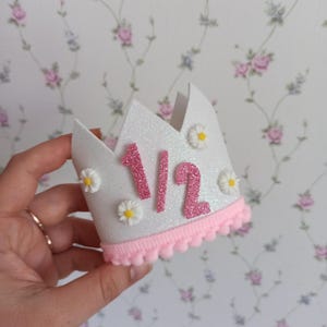 Two Groovy Birthday Crown With Daisy, Flower Power Birthday, Girl 1st ...