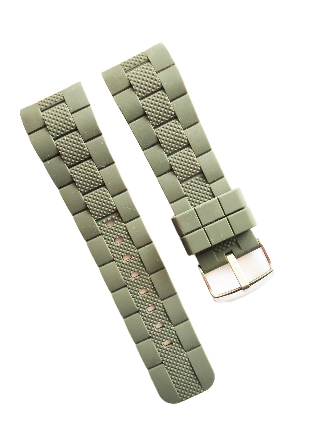 Handmade Silicone Ruber Watch Band Strap Fits I35006G1 - Etsy