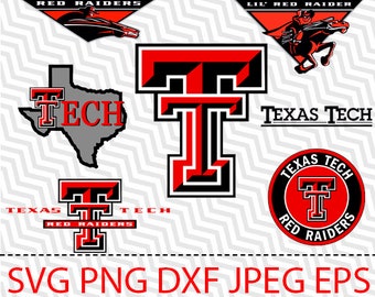 Red raiders svg | Etsy