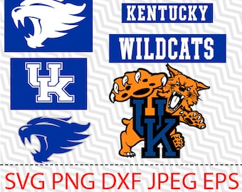 Kentucky wildcats svg | Etsy