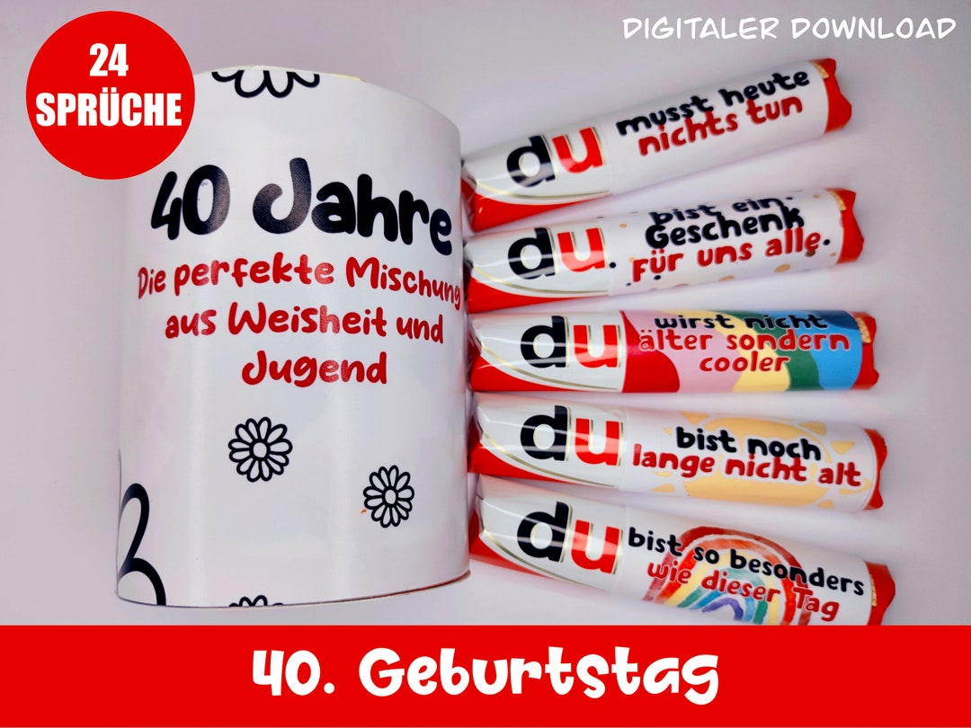 Download: 4o Birthday 24 Duplo Banderoles Universal, Adults, 18, 30, 40 ...