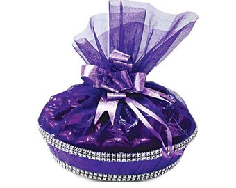 Purple basket | Etsy