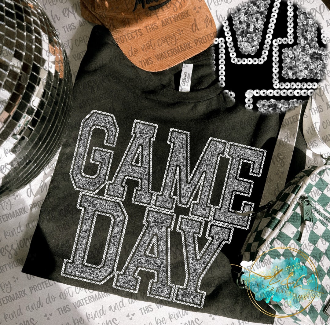 Game Day Sequin Png, Game Day Png, Mascot Game Day Digital Download - Etsy