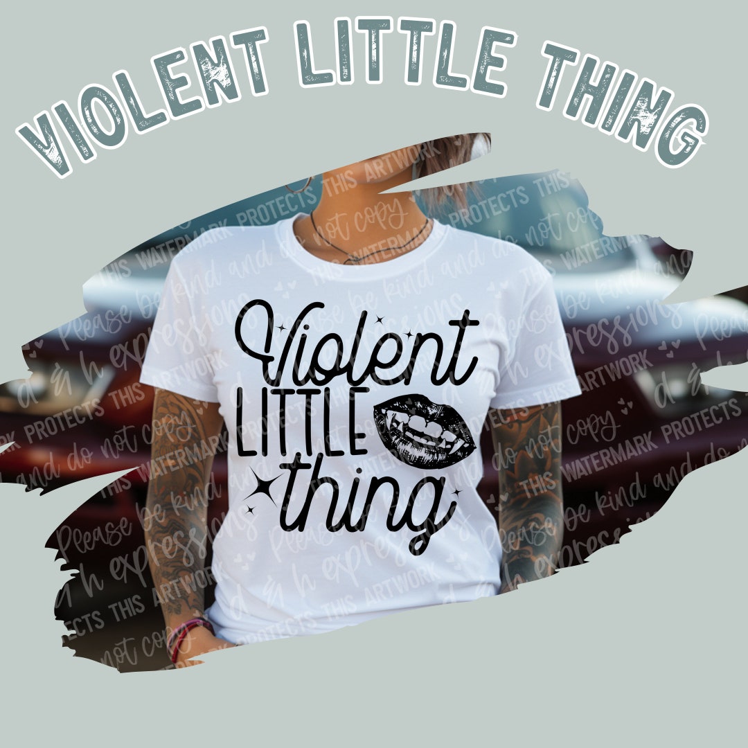 Violent Little Thing Pngs, Book Lover Png, Smut Digital Download Png - Etsy