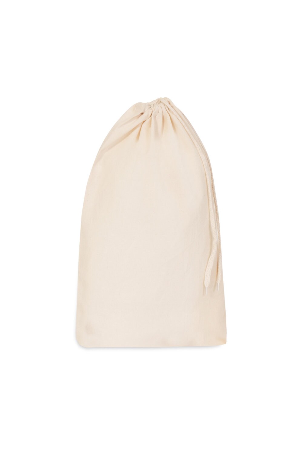 Cotton Drawstring Bag, Bronta Mill, Plain Cotton, Natural, 100% Cotton ...