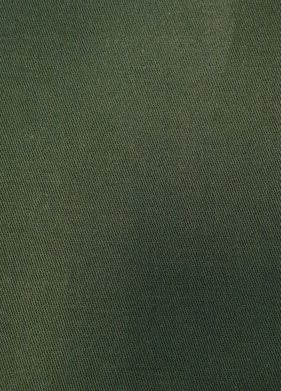 Olive Green, Cotton Stretch, Twill Fabric, Light Weight, Fabric, per ...