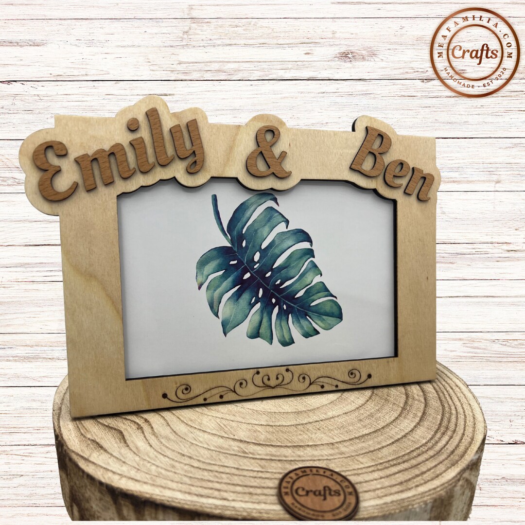 LASER FILE SET SMALL Picture Frame for Standing and Hanging Clever ...