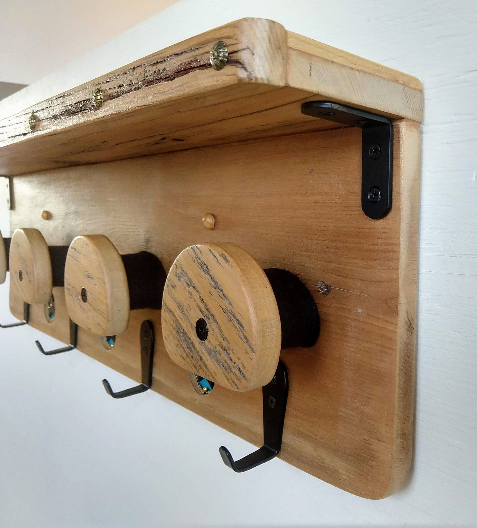 Old West tucson Wood Bridle Rack - Etsy