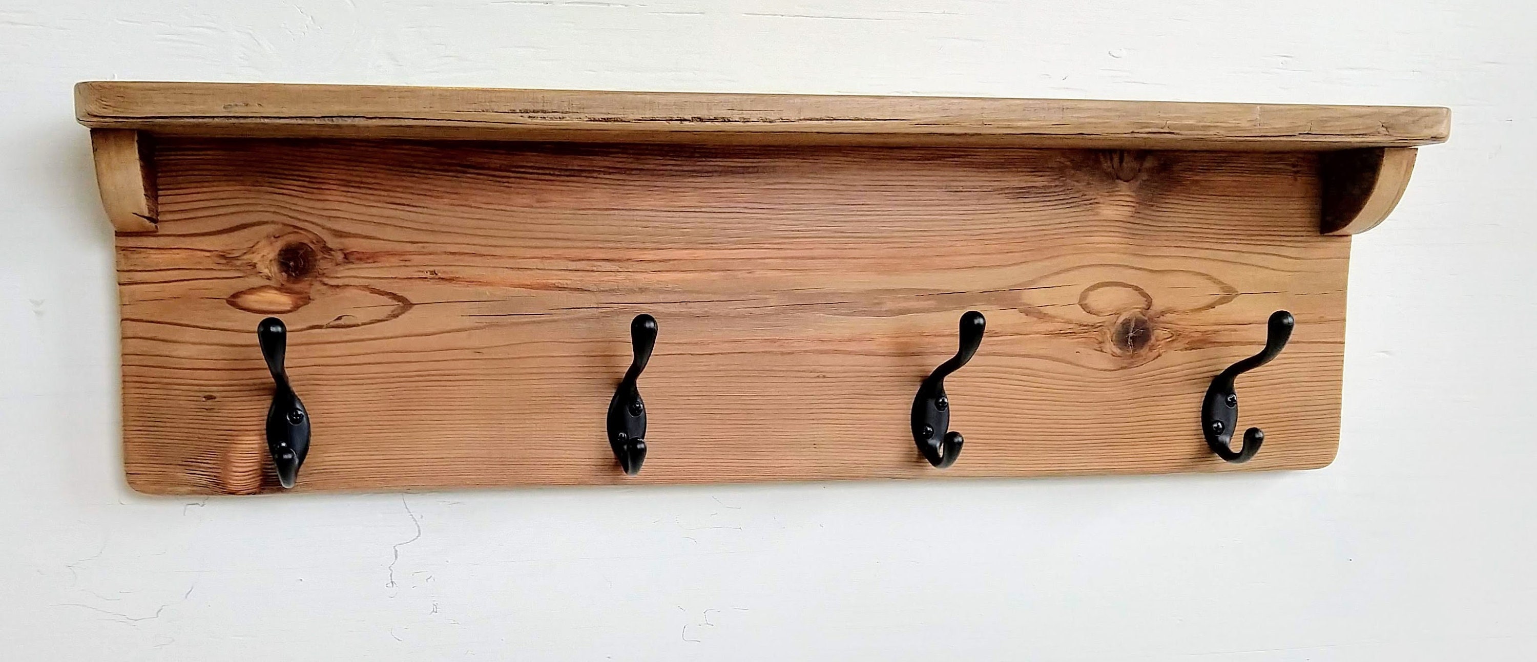 Farmhouse Barn Wood Coat Rack - Etsy