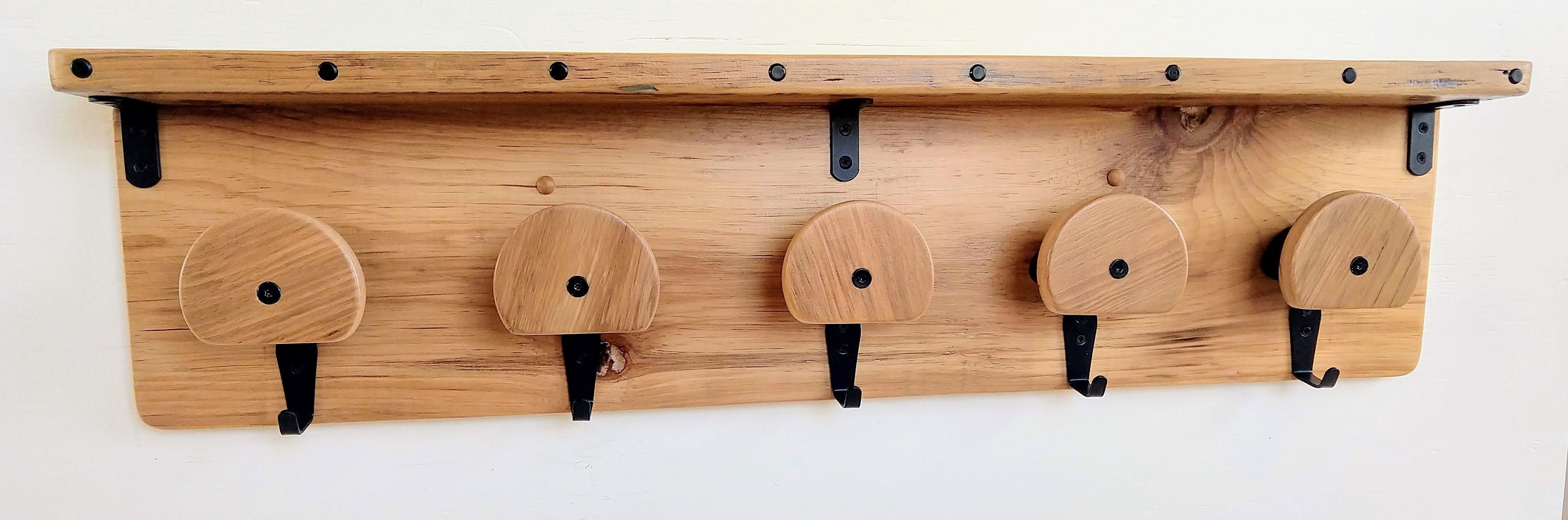 Old West 5 Headstall Wood Bridle Rack With Top Shelf - Etsy