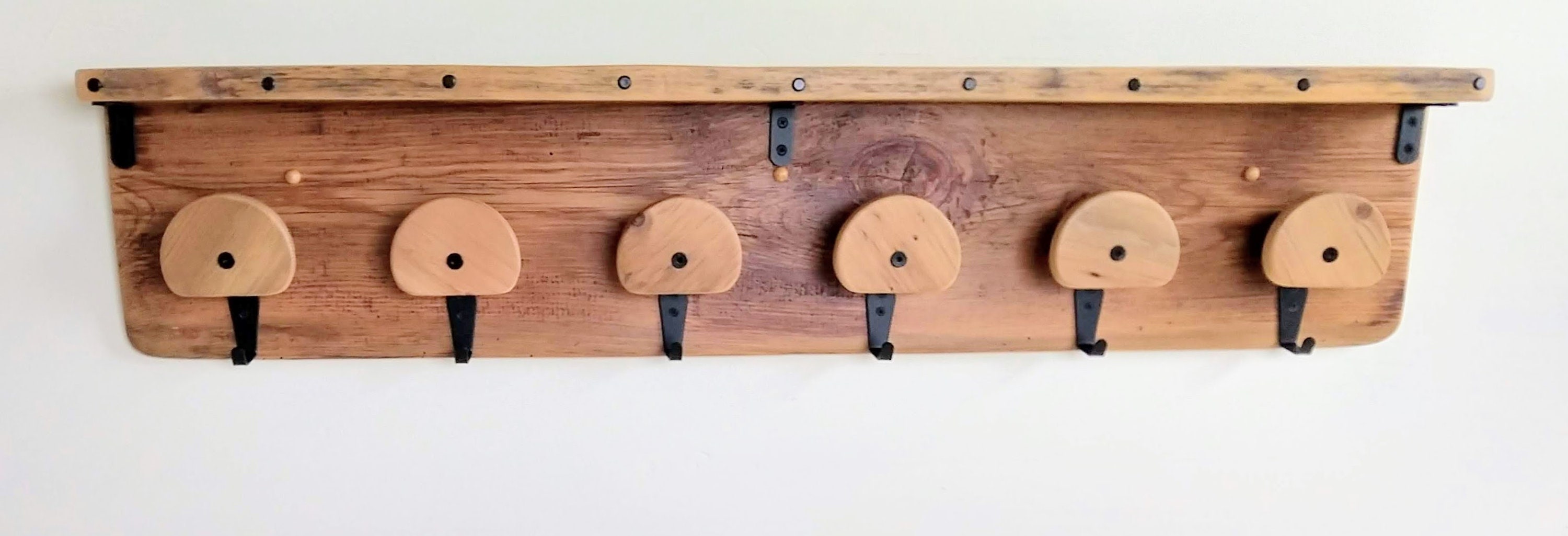 Old West 6 Headstall Wood Bridle Rack With Top Shelf - Etsy