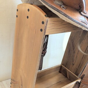 Old West Saddle Stand - Etsy