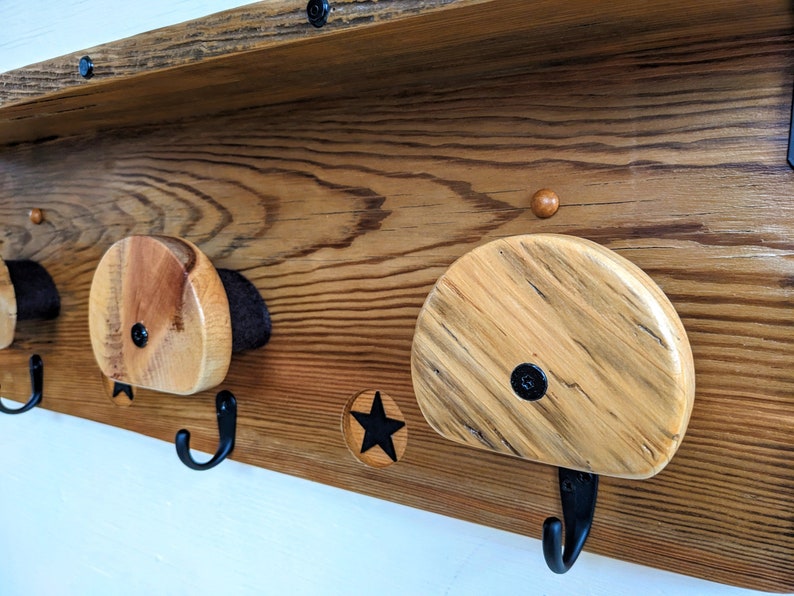 Old West 3 Headstall Wood Bridle Rack With Shelf - Etsy