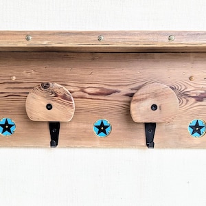 Old West "tucson" Wood Bridle Rack - Etsy