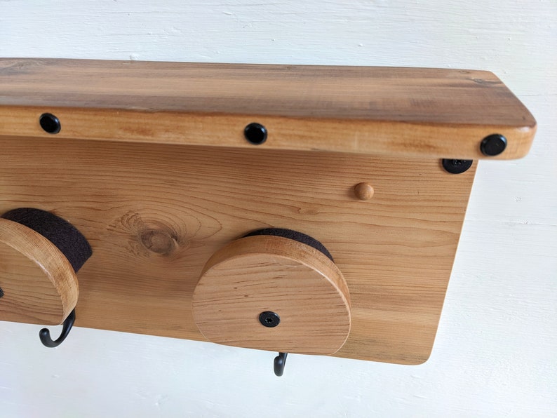 Old West 2 Headstall Wood Bridle Rack With Top Shelf - Etsy