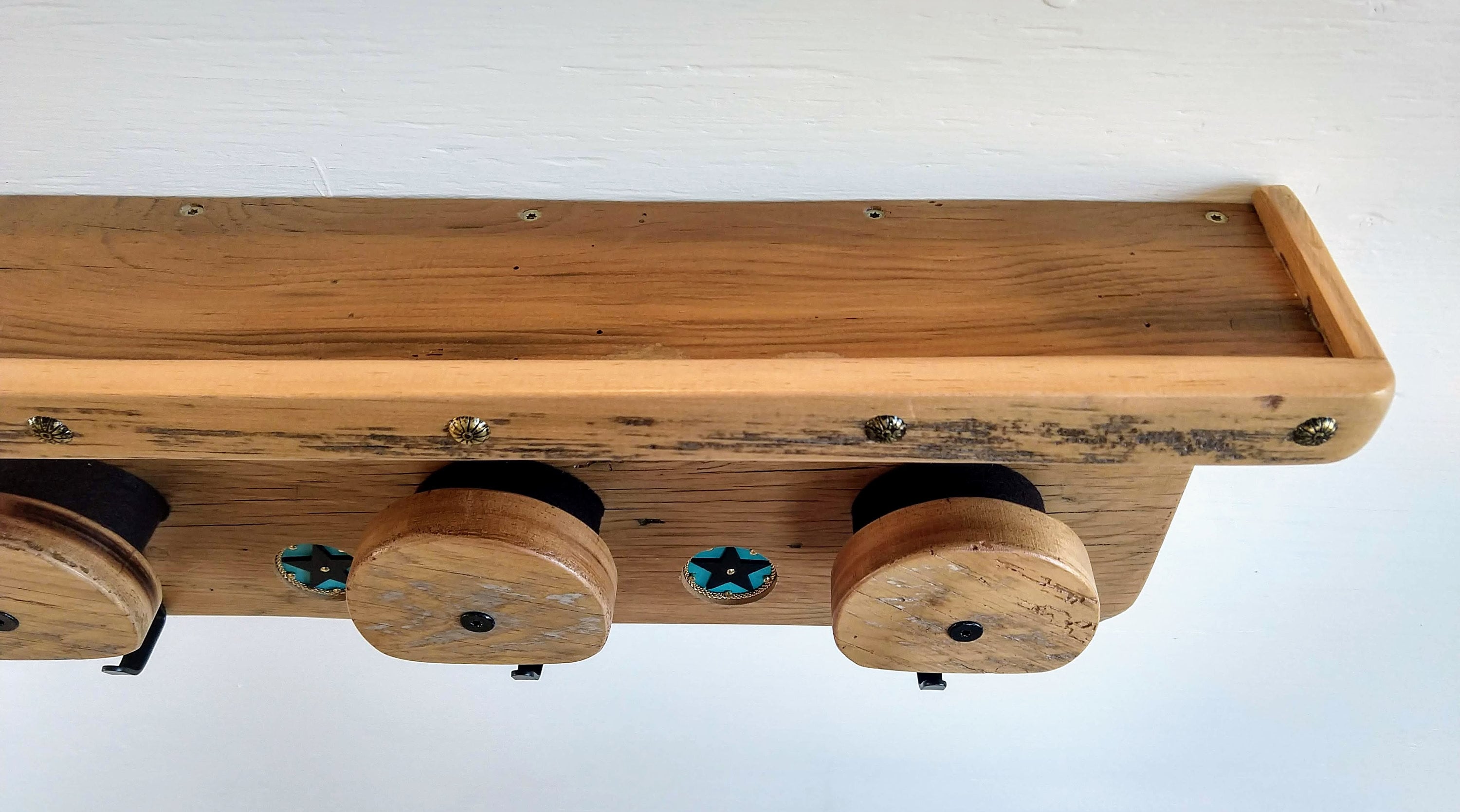 Old West tucson Wood Bridle Rack - Etsy