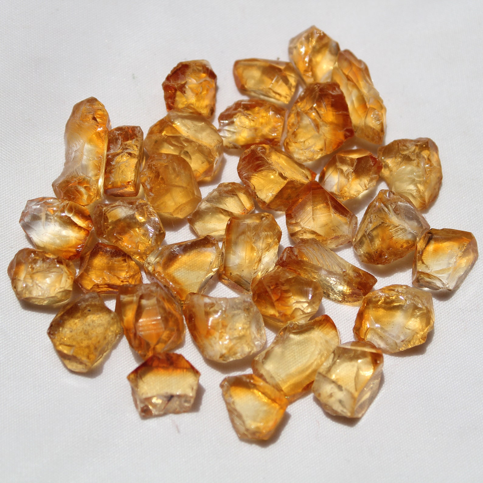 Natural Citrine Facet Grade Rough Fresh Uncut Gems for | Etsy