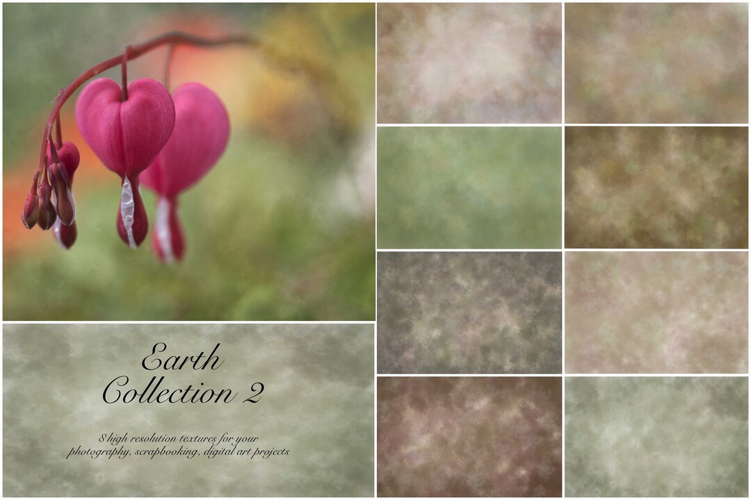 Earth Collection 2 Textures. Overlays, Background, Backdrop ...