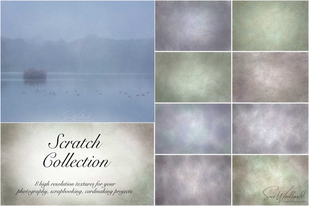 Scratch Collection - 8 High Res Textures, Overlays, Background ...