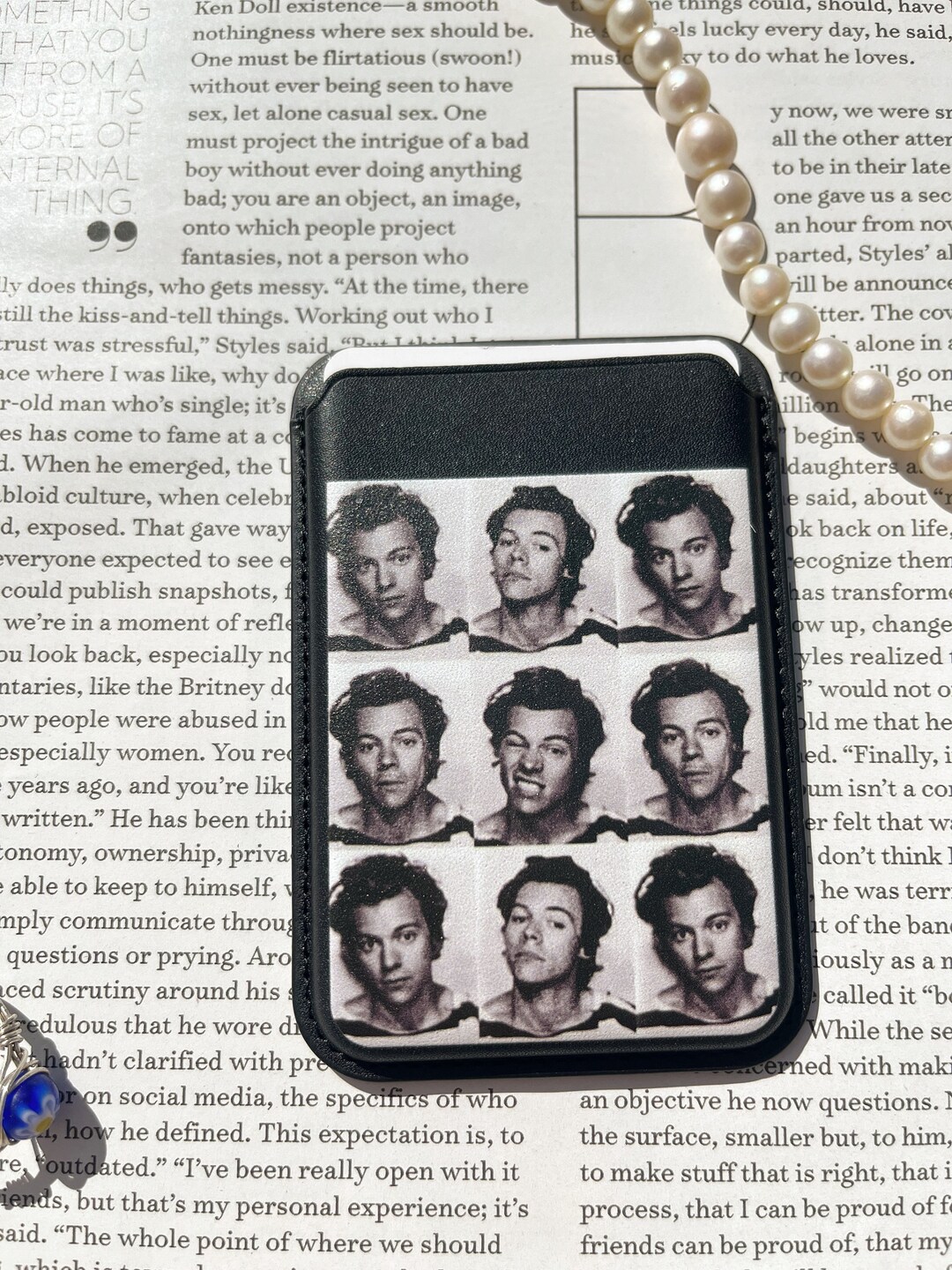 Harry Styles Inspired Magsafe iPhone Cardholder Case - Etsy
