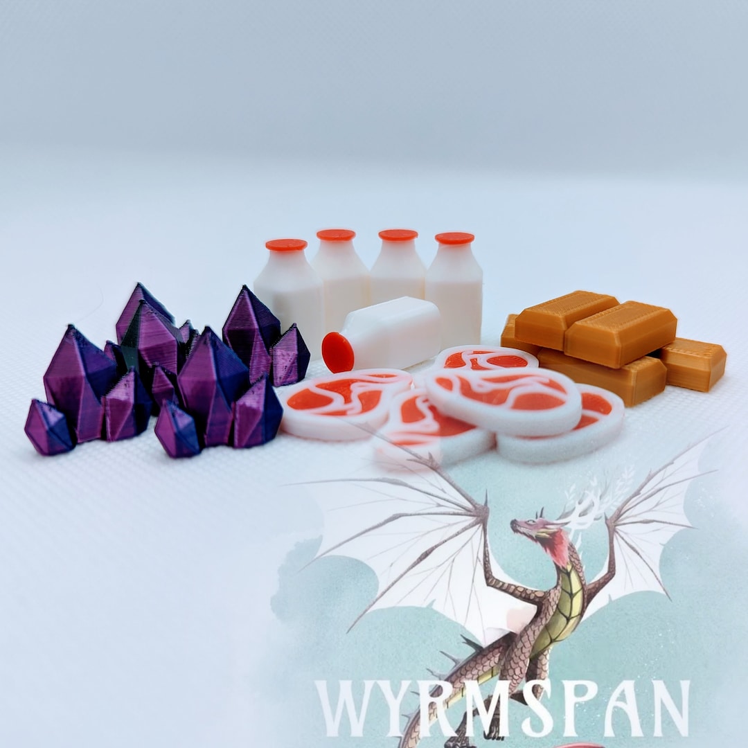Unofficial Wyrmspan 3D Upgrade Tokens - Etsy UK