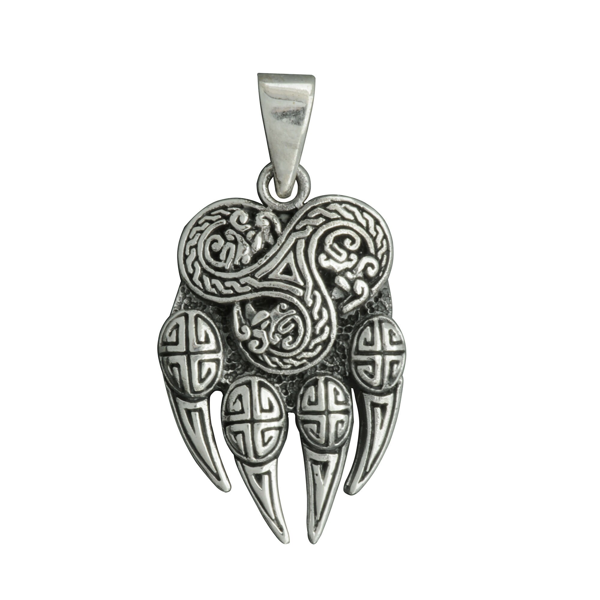 Celtic Knot Wolf Paw