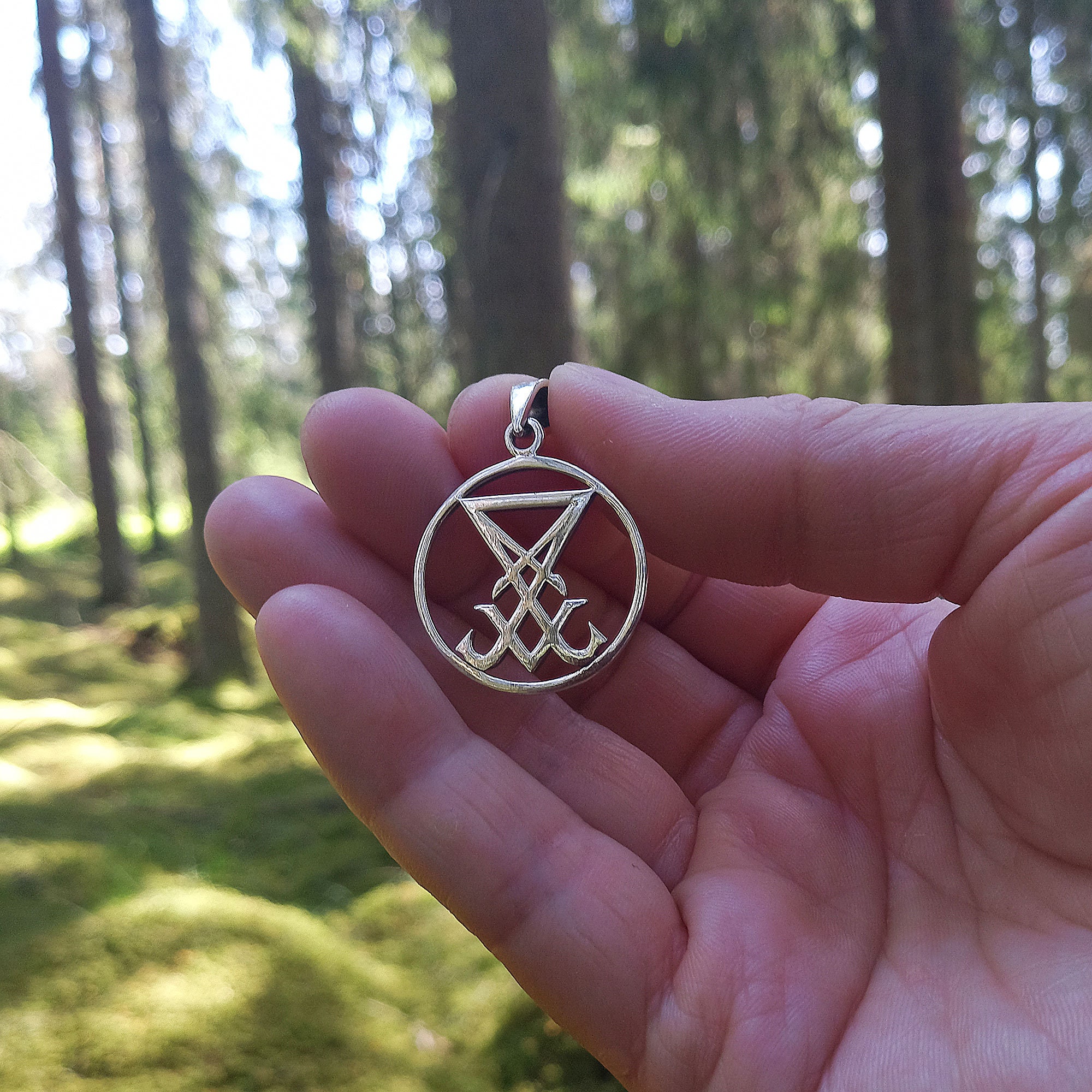 Lucifer Sigil Purple