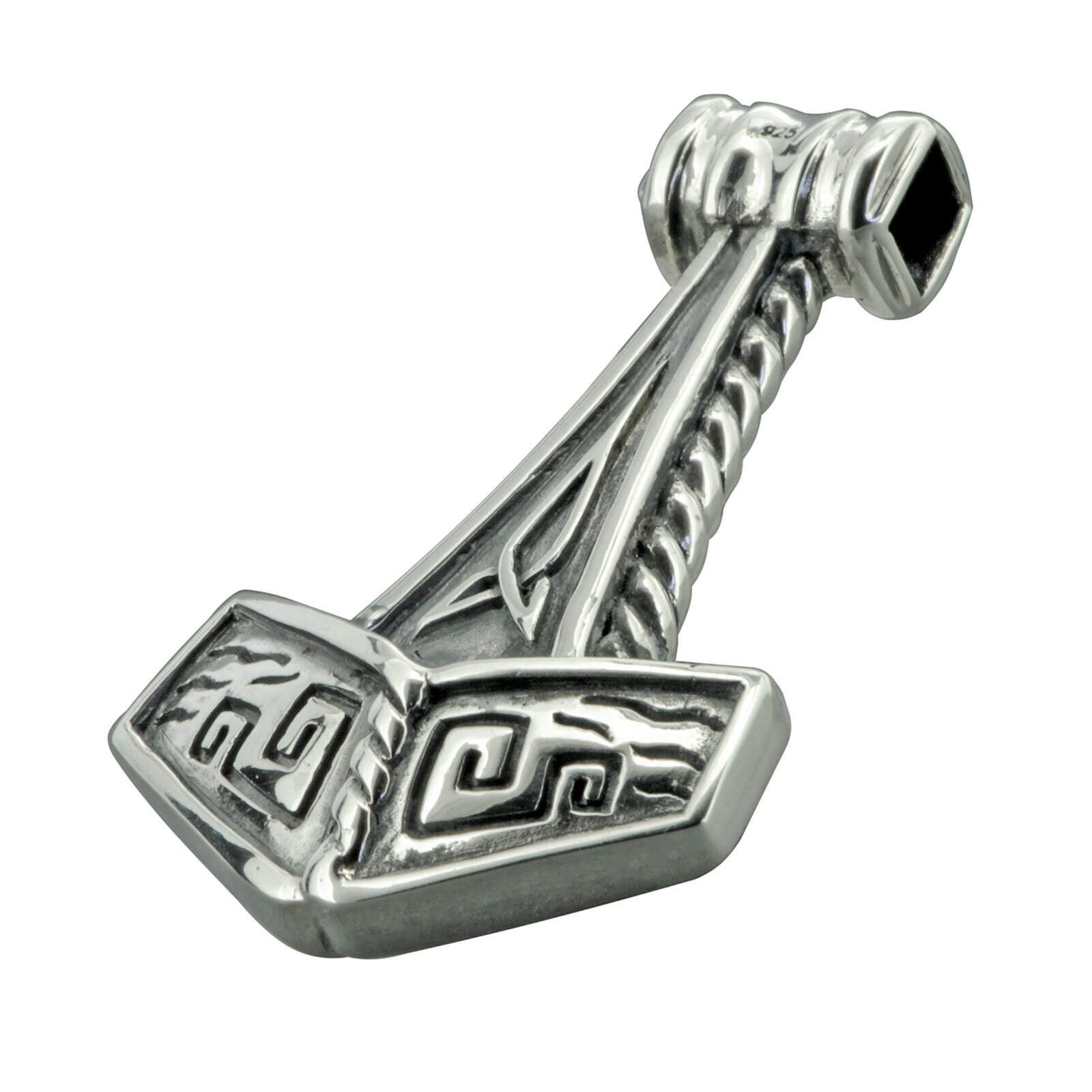 Thor's Hammer 3D Mjolnir Celtic Knot Norse Viking Pendant - Etsy